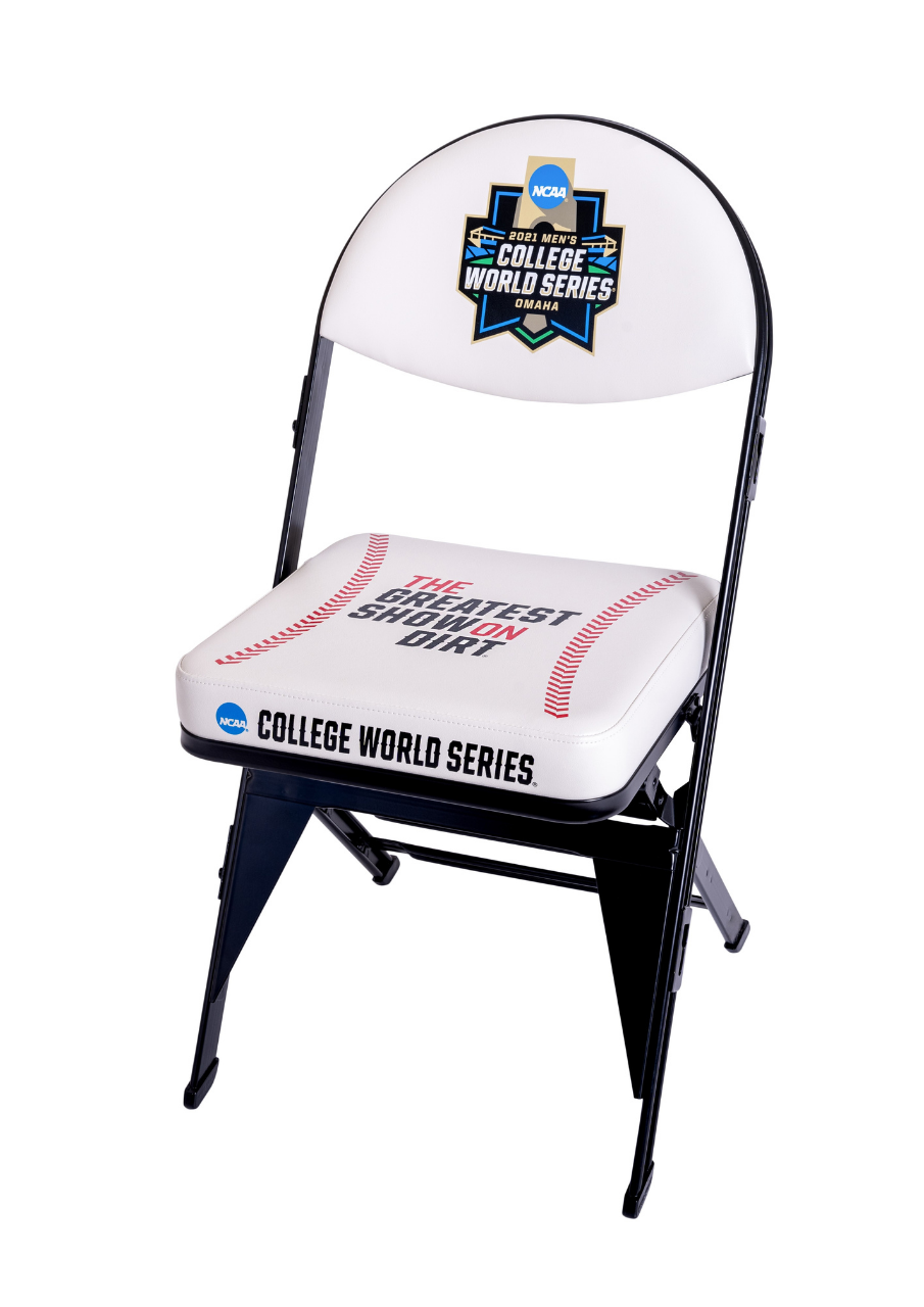 2021 NCAA® College World Series Dugout and Locker Room Chair – Specseatshop